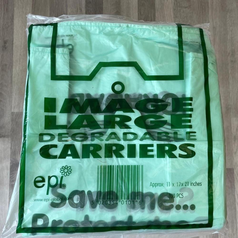 Biodegradable Carrier Bags - Packs of 100 – British Flowers direct by ...