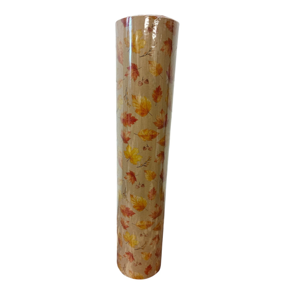 Kraft Paper Roll – Autumn Leaf 50cm x 100m – British Flowers direct by ...