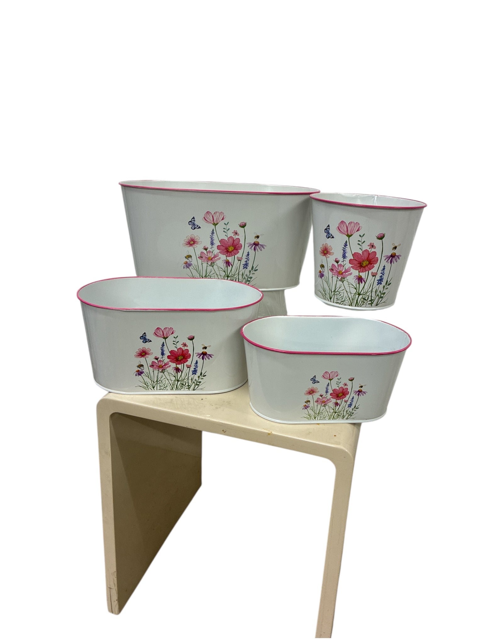 SPECIAL DEAL: Zinc Wild Flowers Collection – Foam-Free Floristry Pots ...