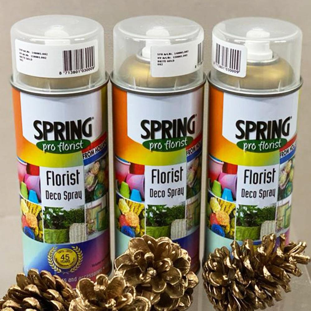 Florist Paint - Antique Gold Spray 400ml – British Flowers direct by ...